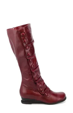 Miz Mooz Bobbie Mid-calf Boots - Ruby