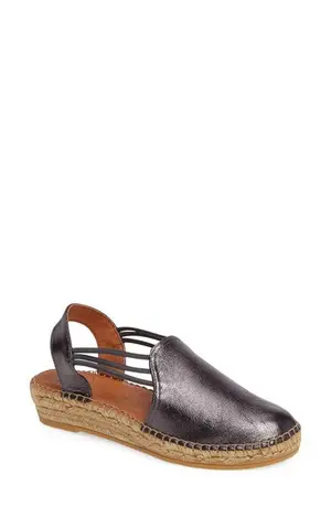 TONI PONS Noelia Espadrille Slingback - Lead Leather