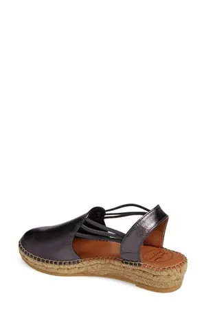 TONI PONS Noelia Espadrille Slingback - Lead Leather