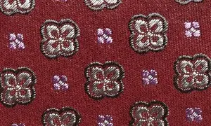 Eton Geometric Silk Neck Tie