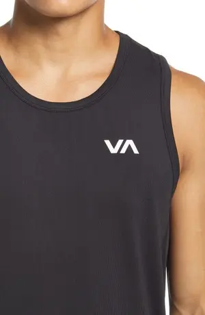 Rvca Vent Tank - Black