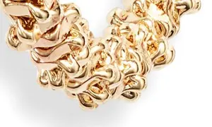 Nordstrom Beaded Hoop Earrings