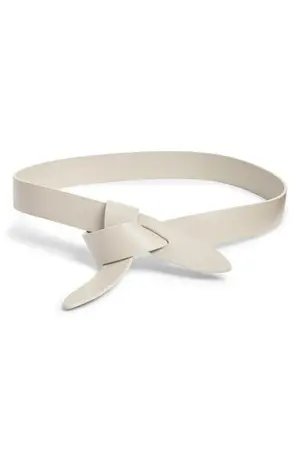 Isabel Marant Étoile Isabel Marant Lecce Leather Belt Ecru