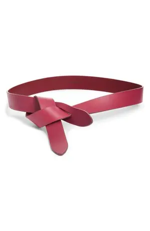 Isabel Marant Étoile Isabel Marant Lecce Leather Belt Raspberry