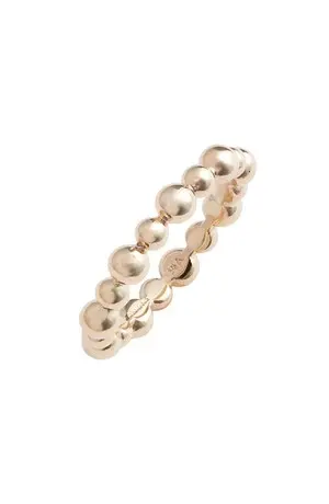 Anzie Dew Drop Band Ring - Gold