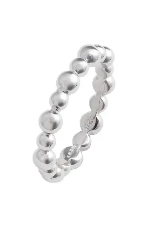 Anzie Dew Drop Band Ring Silver
