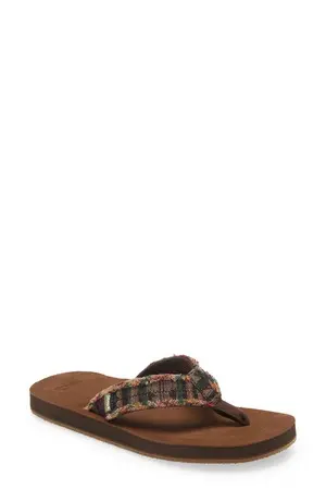 Sanuk Fraid Not Flip Flop Tahoe