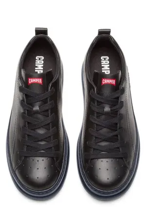 Camper Runner Leather Sneaker - Black/navy