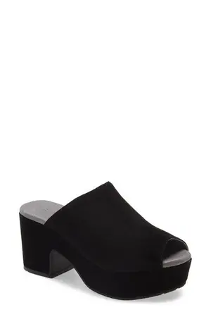 Chunky Platform Slide Sandals