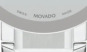 Movado Sapphire Bracelet Watch - Silver