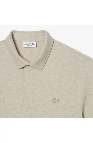 Lacoste Paris Regular Fit Stretch Polo - Heather Wicker