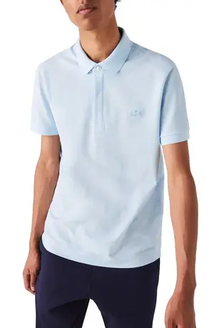 Lacoste Paris Regular Fit Stretch Polo Pennant Blue Chine