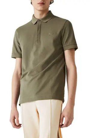 Lacoste Paris Regular Fit Stretch Polo Tank