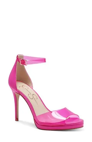 Jessica Simpson Ankle Strap Sandal Calypso Pink