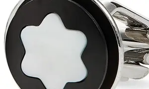 Montblanc Star Cuff Links - Silver Metallic