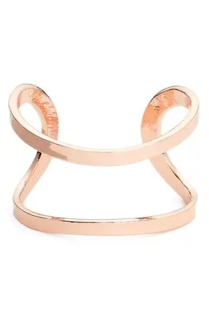 KARINE SULTAN Karine Sultan Elise Cuff Rose Gold