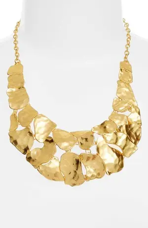 KARINE SULTAN Alice Statement Necklace - Gold