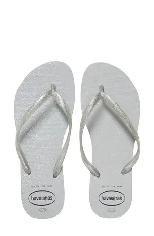 Havaianas Ombré Slim Gloss Flip Flop Ice Grey