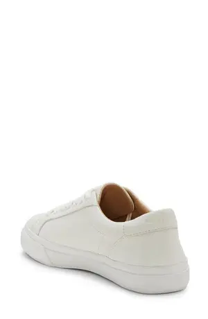 Lucky Brand Darleena Leather Lace Up Sneakers