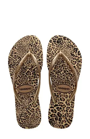 Havaianas Slim Animal Print Flip Flop