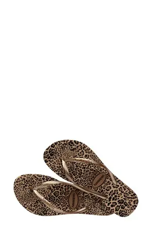 Havaianas Slim Animal Print Flip Flop