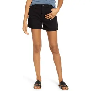 7 For All Mankind Roll Cuff Denim Shorts