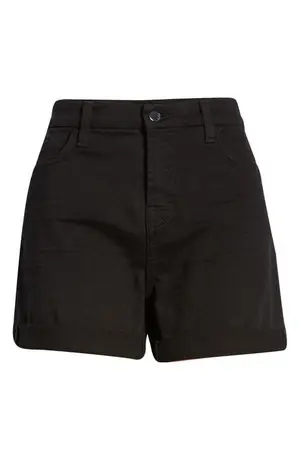 7 For All Mankind Roll Cuff Denim Shorts