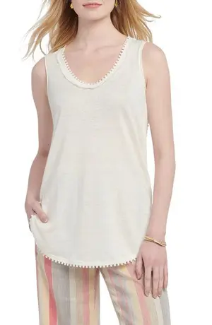 NIC+ZOE Nectar Sweater Tank Alabaster
