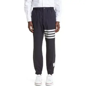 Thom Browne 4-bar Wool Track Pants - Navy