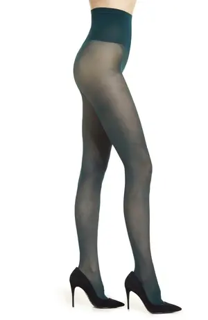 Swedish Stockings Svea Premium Opaque Tights Bottle Green
