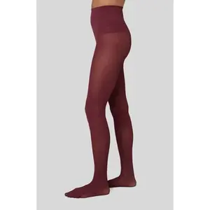 Swedish Stockings Svea Premium Opaque Tights Deep Red
