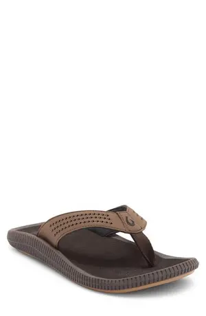 Olukai OluKai 'Ulele' Flip Flop Dark Java/dark Java