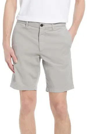 Theory Zaine Slim Fit Shorts Smoke