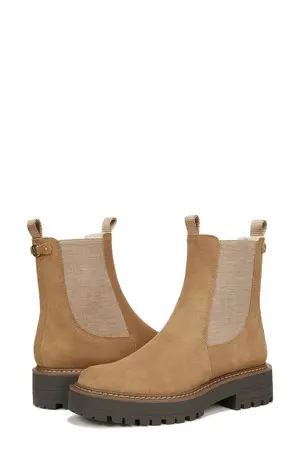 Sam Edelman Laguna Waterproof Chelsea Boots - Golden Caramel