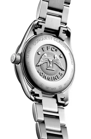 LONGINES Conquest Classic Diamond Bracelet Watch