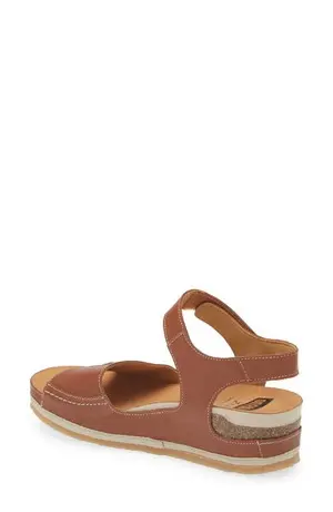 ON FOOT Platform Sandal - Cuero Tan