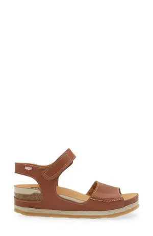 ON FOOT Platform Sandal - Cuero Tan