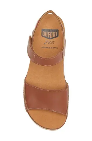 ON FOOT Platform Sandal - Cuero Tan