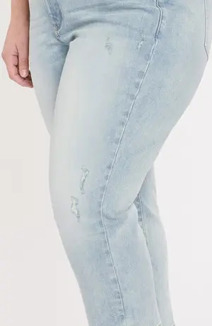 NYDJ Piper Relaxed Crop Straight Leg Jeans