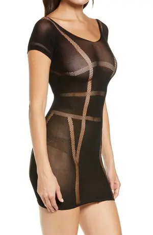 HAUTY Hosiery Mesh Chemise