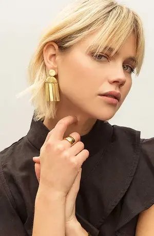 SOKO Maxi Cala Drop Earrings