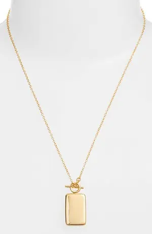 SOKO Rectangle Medallion Necklace