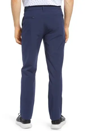 Johnston & Murphy Xc4 Performance Straight Leg Pants - Navy