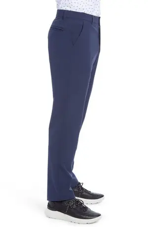 Johnston & Murphy Xc4 Performance Straight Leg Pants - Navy