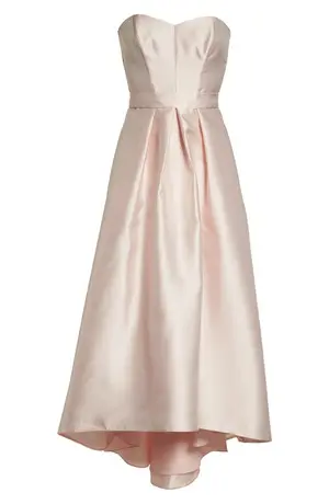 Alfred Sung Strapless High-low Ballgown