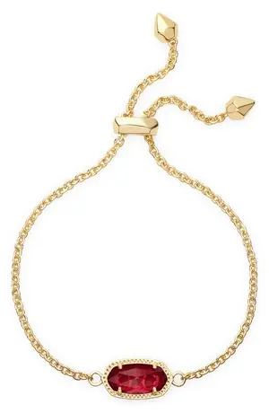 Kendra Scott Kendra Scott Elaina Birthstone Bracelet January/ Berry