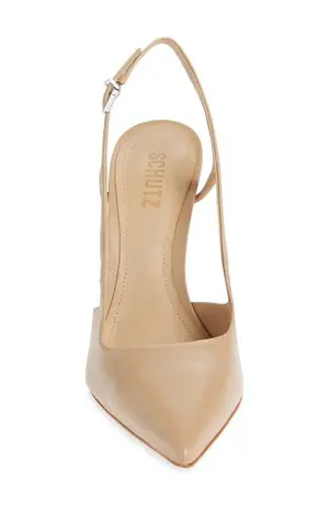 Schutz Boris Slingback Pump - Light Nude