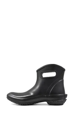 Bogs Patch Ankle Waterproof Rain Boot - Black