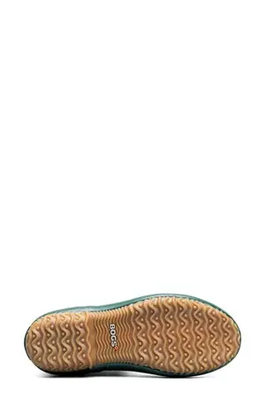 Bogs Patch Ankle Waterproof Rain Boot - Grass Multi