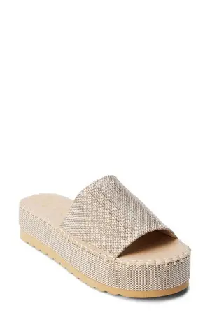 Matisse Del Mar Platform Slide Sandal Yellow